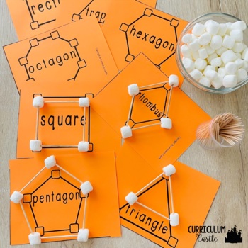 2D Shape Activities {Practice and Play} - CURRICULUM CASTLE