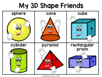 3D Shape Activities {Practice and Play} - CURRICULUM CASTLE