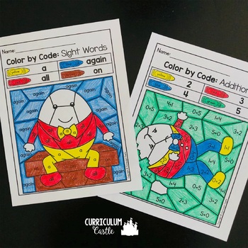 Nursery Rhymes: Humpty Dumpty Activities - CURRICULUM CASTLE
