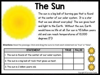 Solar System: Space Digital Activities for Google Slides™ - CURRICULUM ...