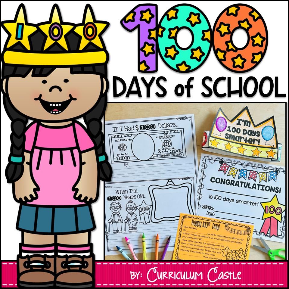 100th Day of School Thematic Unit! - CURRICULUM CASTLE