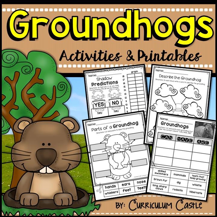 Groundhog Day Activities - CURRICULUM CASTLE