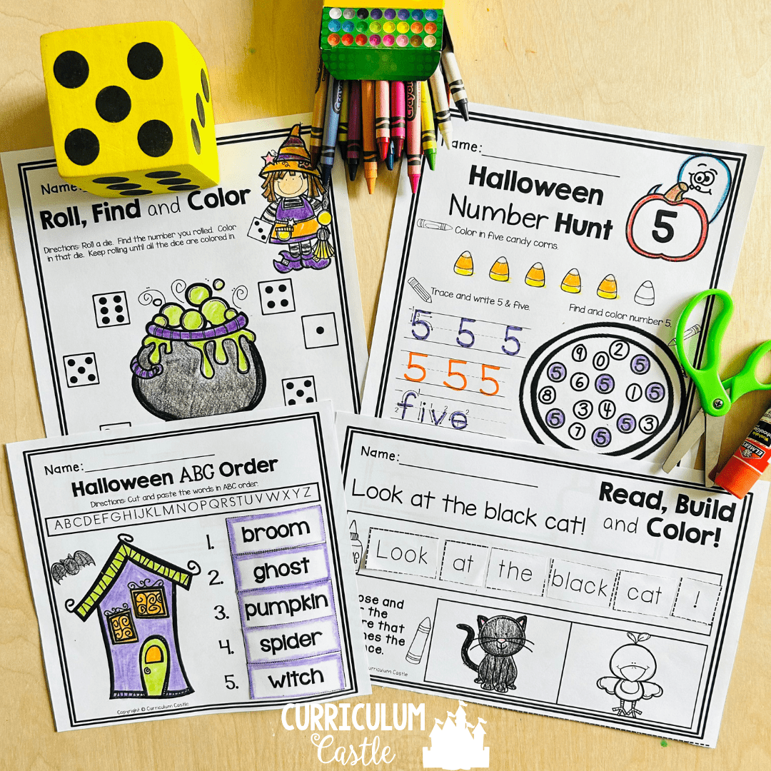 Halloween Thematic Unit - Pumpkins, Spiders and Bats! - CURRICULUM CASTLE