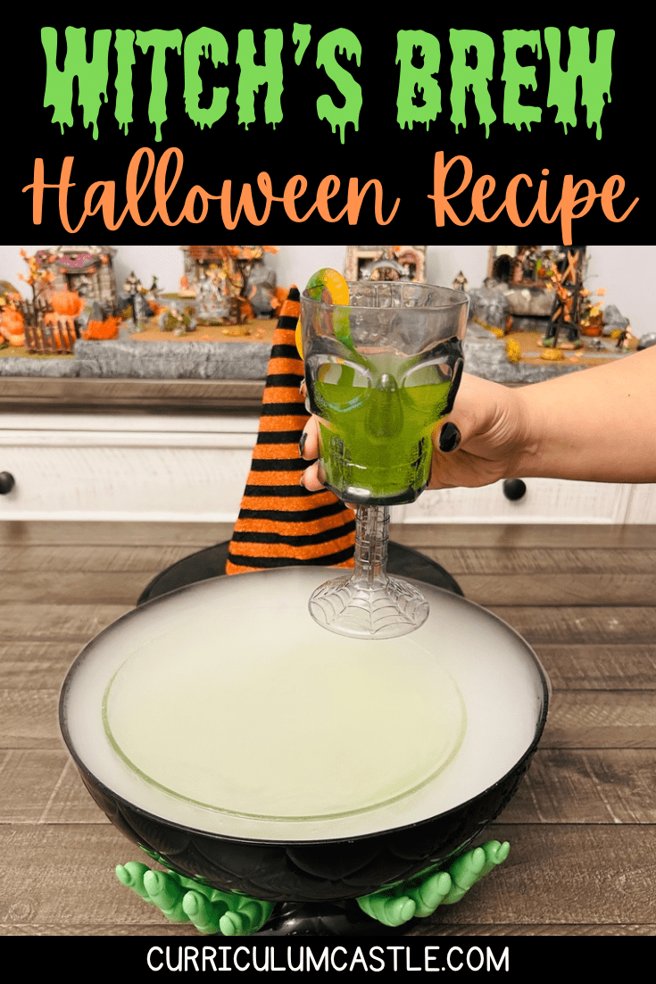 Easy Witch's Brew Halloween Recipe - CURRICULUM CASTLE